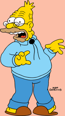 Abe Simpson - Uncyclopedia, the content-free encyclopedia