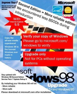 Windows 98 - Uncyclopedia, the content-free encyclopedia